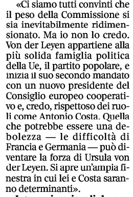 Assist di Mario Monti alla Meloni in Europa dopo la vittoria di Trump ...